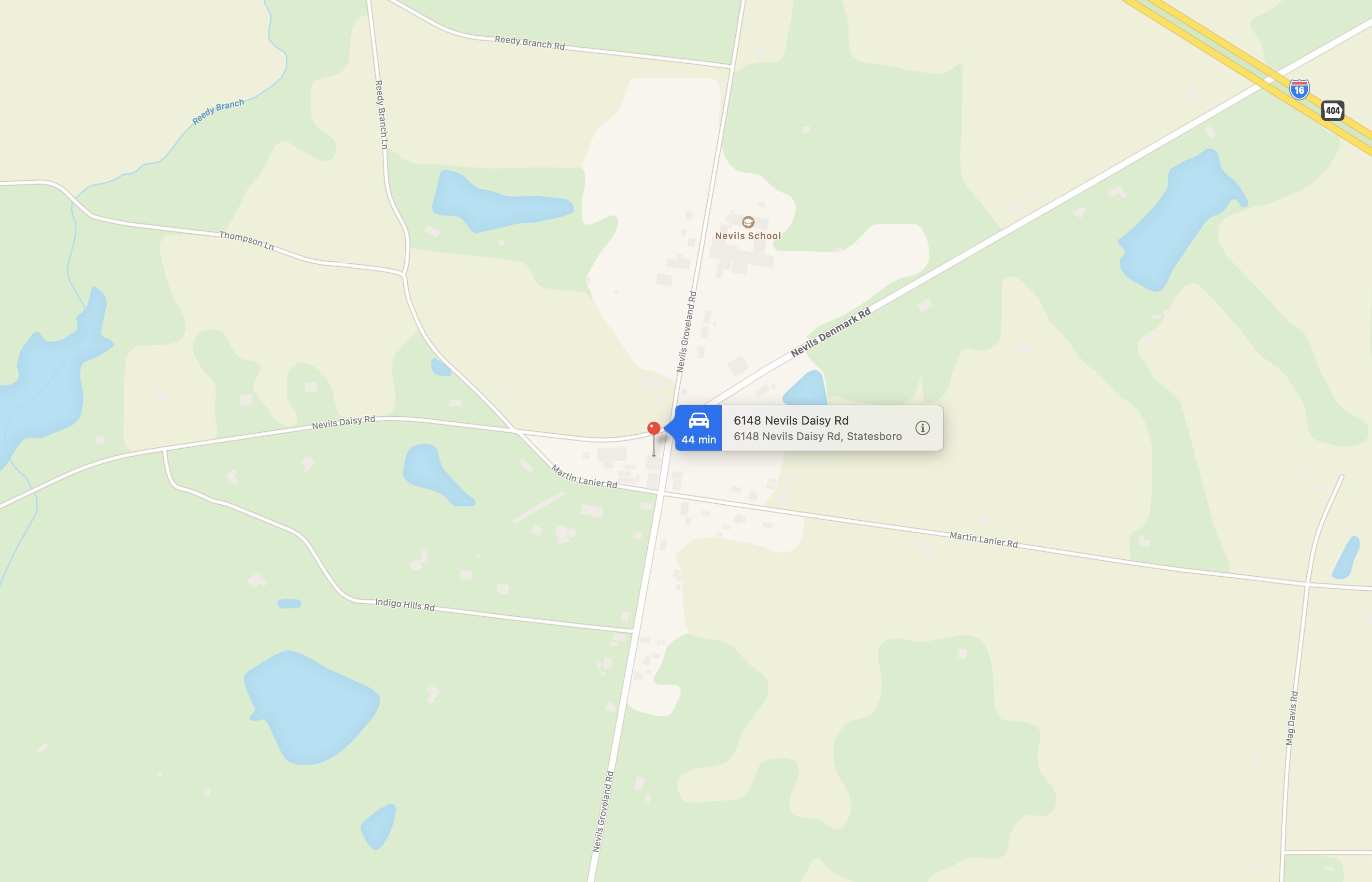 Locations Hub - Nevils, Georgia
